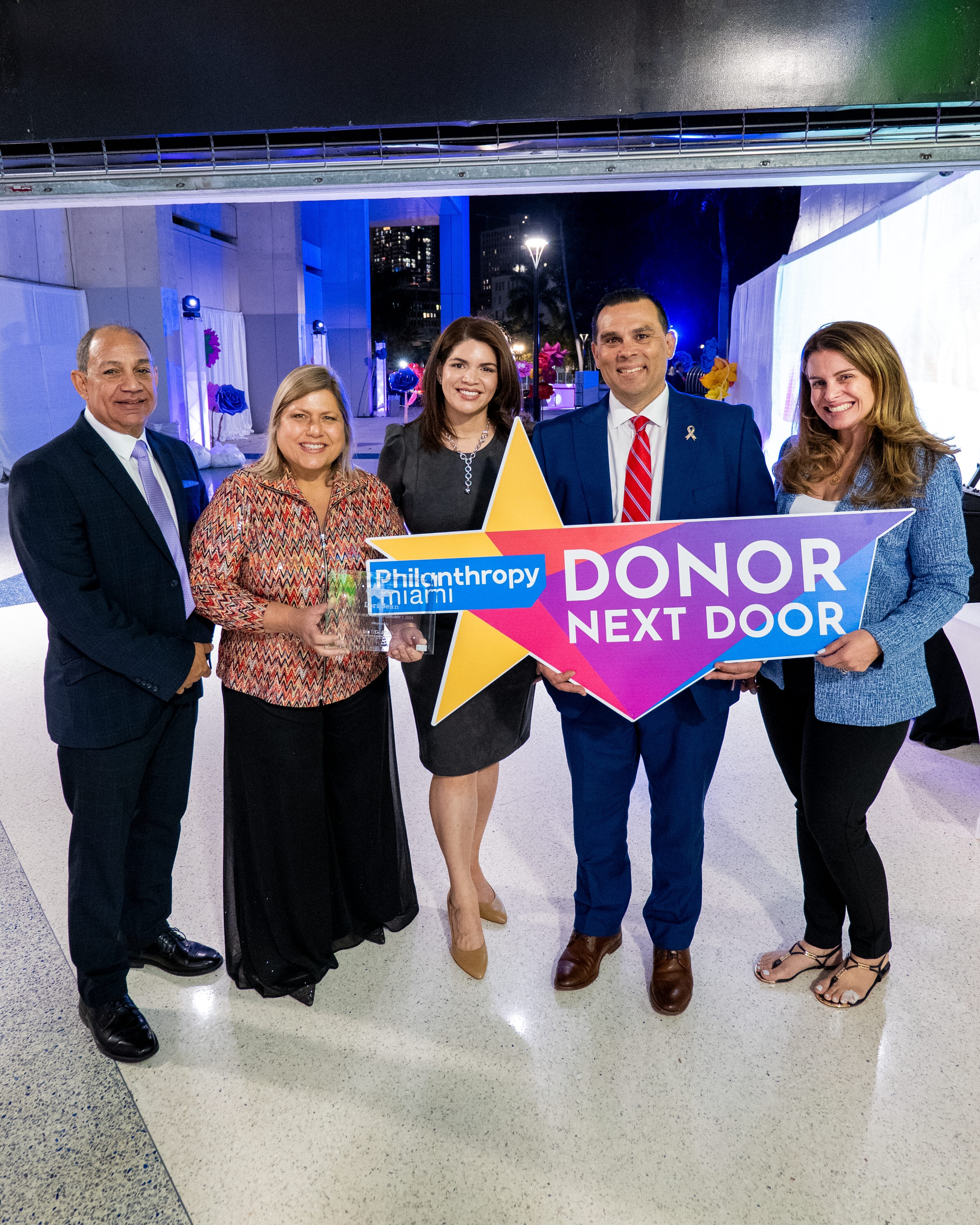 Lori Bean Recognized at PhilanthropyMiami’s Donor Next Door | Bean Auto ...